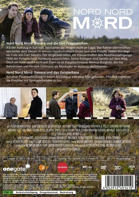 Nord Nord Mord - Sievers und die fünf Fragezeichen / Sievers und das Geisterhaus als DVD kaufen