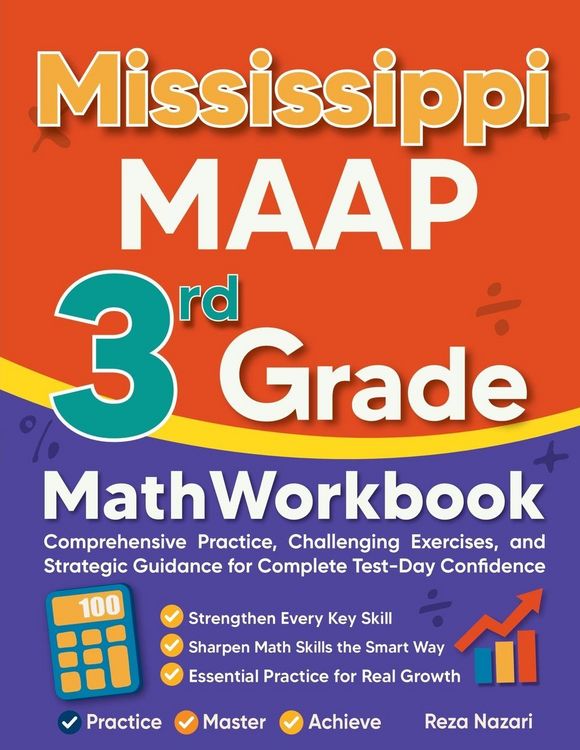 "Mississippi MAAP 3rd Grade Math Workbook" auf Englisch kaufen