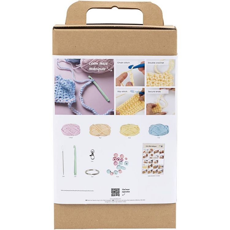 Creativ Company DIY Sets Stricken & Häkeln Starter Kreativ Set Häkeln ...