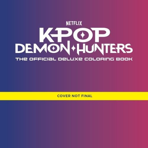 "KPop Demon Hunters: The Official Deluxe Coloring Book" auf Englisch kaufen