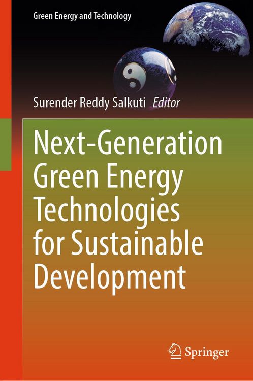 "Next-Generation Green Energy Technologies for Sustainable Development ...