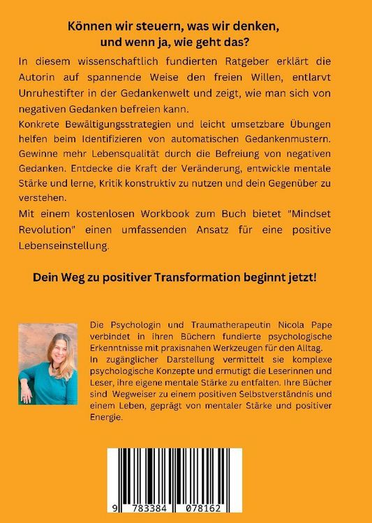 "Mindset Revolution - Negativ war gestern / wissenschaftlich fundierter ...