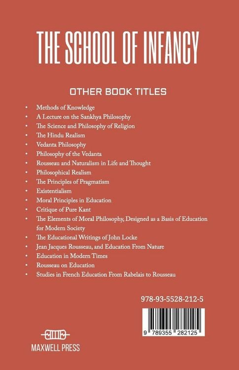 "The School of Infancy" auf Englisch kaufen