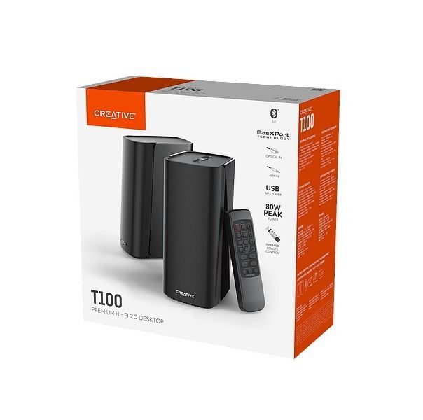 CREATIVE T100 2.0 Lautsprecher Bluetooth online bestellen | Thalia