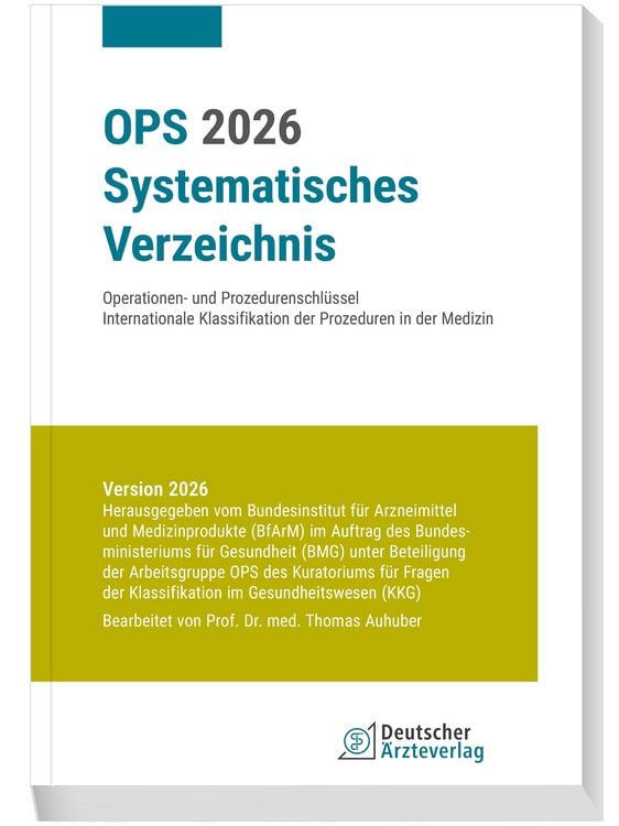 "OPS 2026 Systematisches Verzeichnis" online kaufen