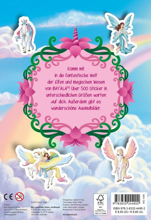 "BAYALA®: Mein zauberhafter Sticker- und Malspaß" online kaufen
