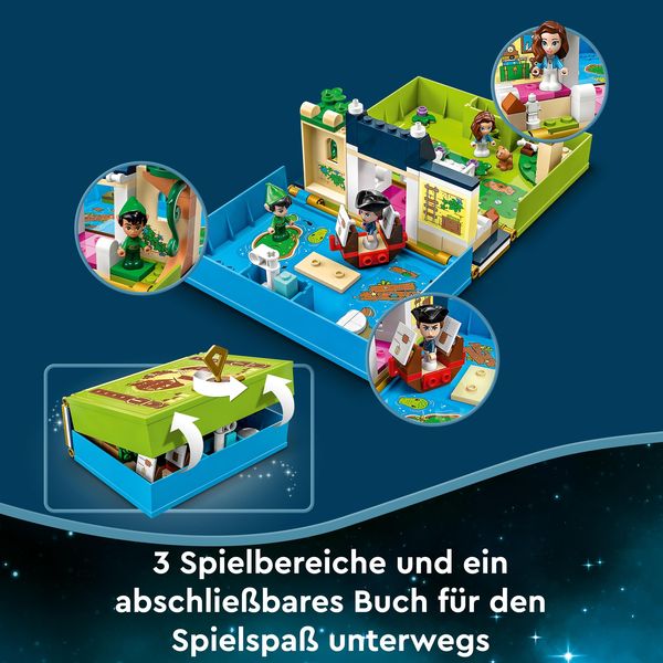 LEGO | Disney Classic 43220 Peter Pan & Wendy – Märchenbuch-Abenteuer ...