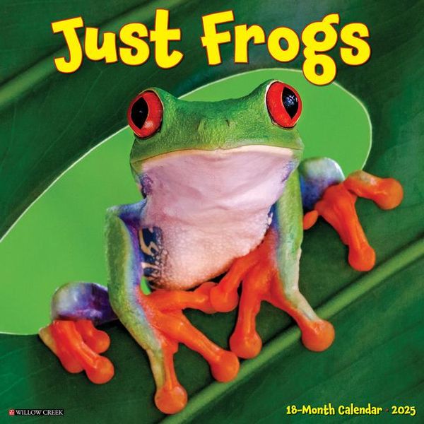 "Just Frogs 2025 12 X 12 Wall Calendar" kaufen