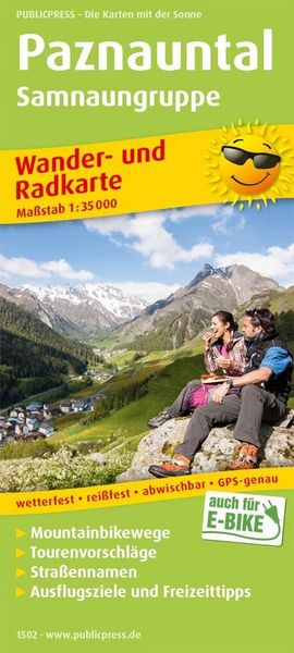 Wander- und Radkarte Paznauntal - Buch | Thalia