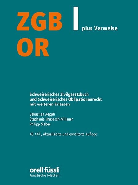 "ZGB/OR plus Verweise" online kaufen