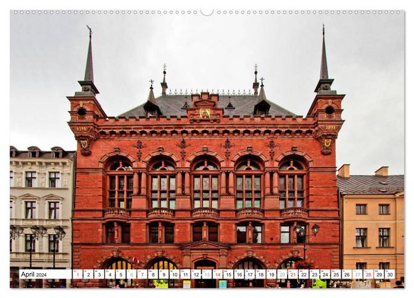 'Thorn Torun - Die gotische Altstadt (hochwertiger Premium Wandkalender ...