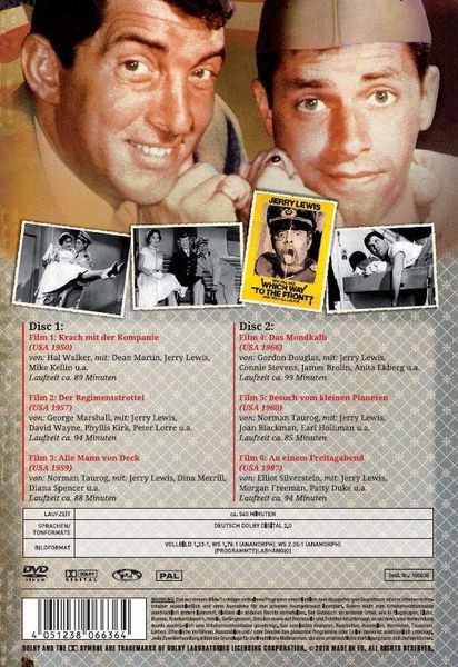 'Jerry Lewis - Seine besten Filme [2 DVDs]' von 'Elliot Silverstein ...