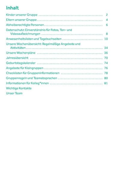 "Das Kita-Gruppentagebuch (DIN A 4, Variante "Orange")" online kaufen
