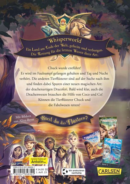 Whisperworld 4: Gefahr im Sumpf von Barbara Rose - Buch | Thalia