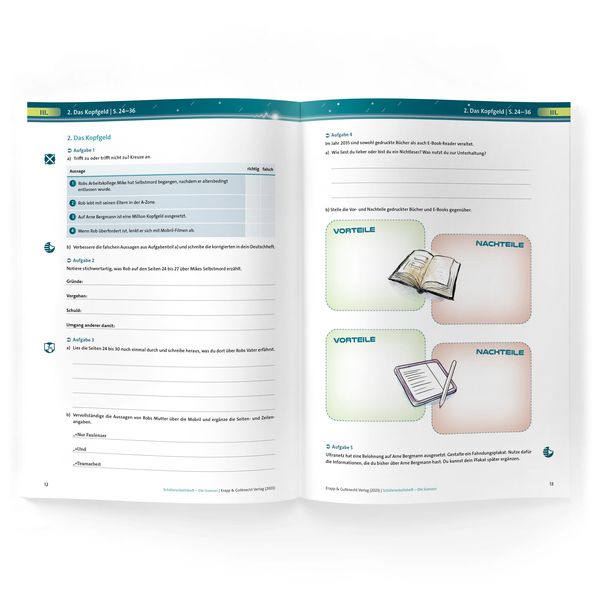 'Die Scanner - Robert M. Sonntag - Schülerarbeitsheft' - 'Dystopie ...