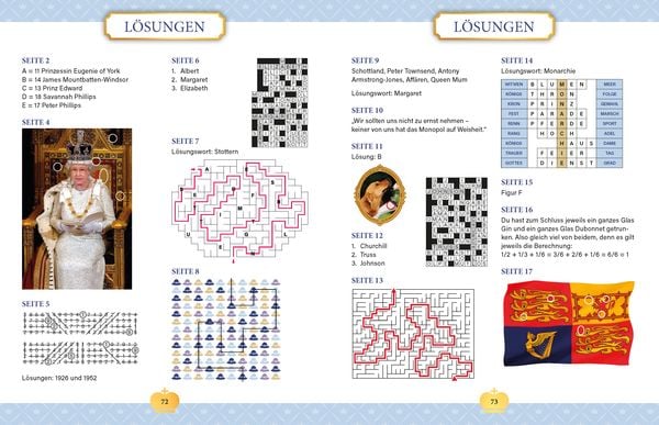 "Die Royals Rätselbuch. Rätsel-Reise ins britische Königshaus" online ...