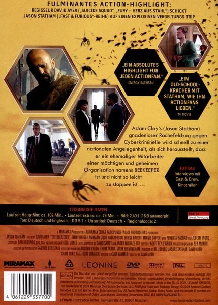 The Beekeeper als DVD kaufen