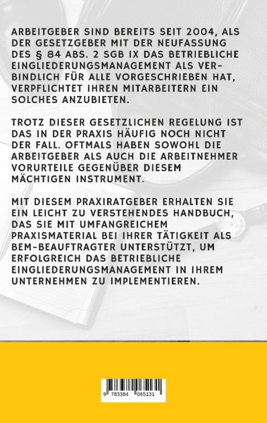 "Das Betriebliche Eingliederungsmanagement" online kaufen