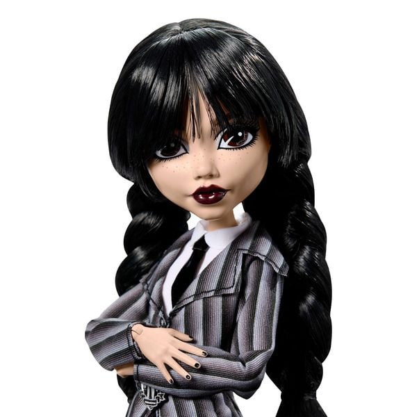 Monster High Wednesday Sammelpuppe, Wednesday Addams in Nevermore ...