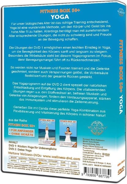 Fitness Box 50+ Yoga - Die besten Anfänger-Übungen ohne Geräte [2 DVDs ...
