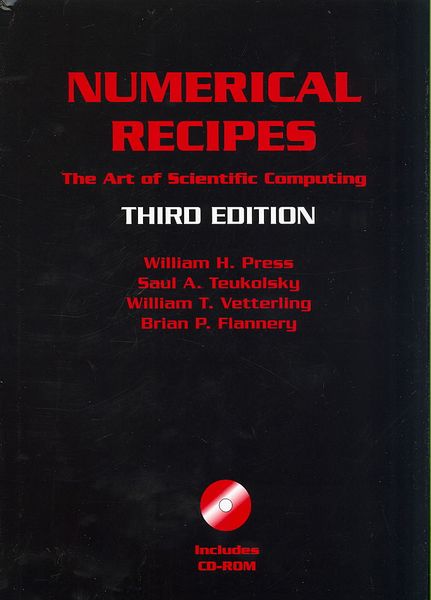 "Numerical Recipes: The Art of Scientific Computing [With CDROM]" auf ...