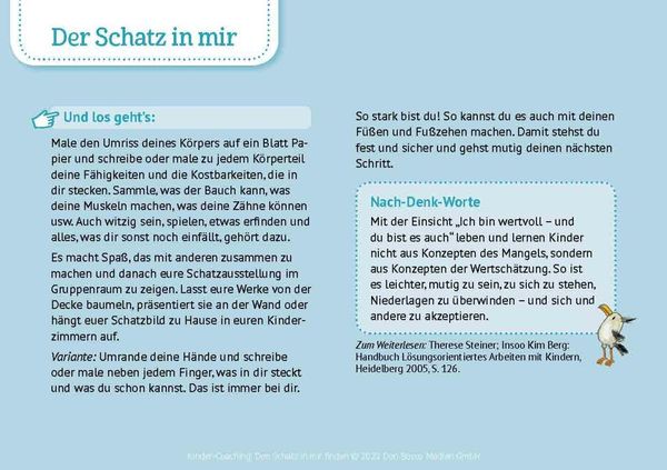 Kinder-Coaching: Den Schatz in mir finden von Angelika Grubert - Buch | Thalia