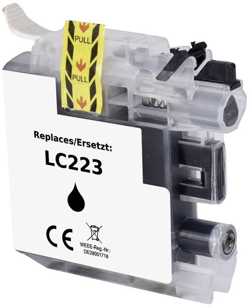 Renkforce Druckerpatrone ersetzt Brother LC-223BK Kompatibel Schwarz RF ...