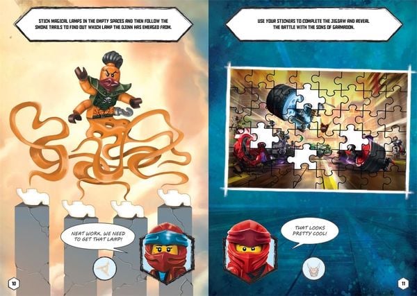 LEGO® NINJAGO®: 800 Stickers von Buster Books, LEGO®. Bücher | Orell Füssli