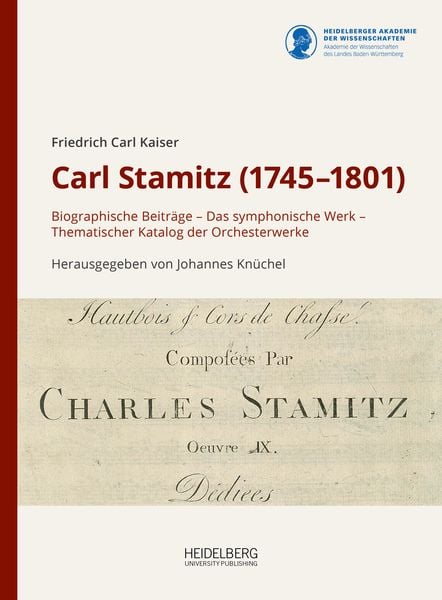"Carl Stamitz (1745–1801)" online kaufen