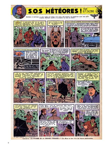 Blake und Mortimer Bibliothek 5: SOS Meteore von Edgar-Pierre Jacobs - Buch | Thalia