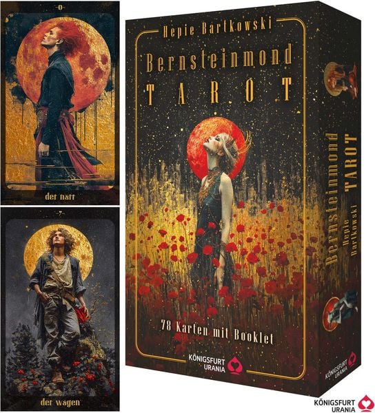 "Bernsteinmond Tarot - 78 Tarotkarten und 80-seitiges Booklet" online ...