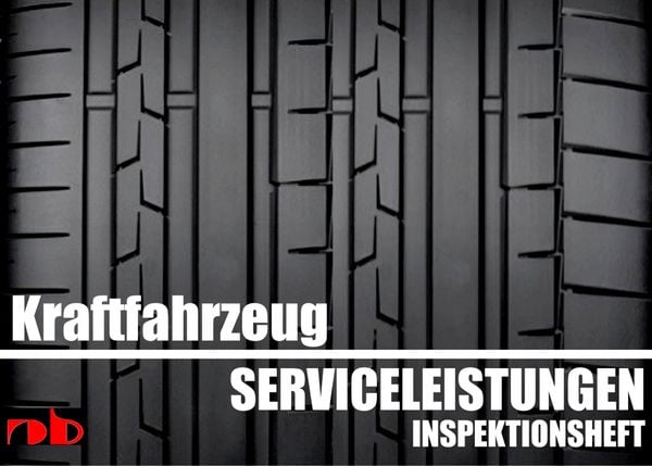 "KFZ Serviceheft Scheckheft Inspektionsheft Wartungsheft - Car ...