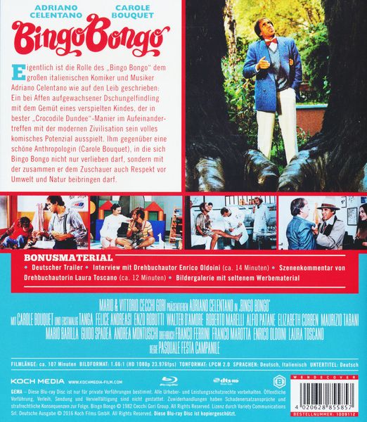 Bingo Bongo - Adriano Celentano Collection von Pasquale Festa Campanile - Blu-ray | Thalia