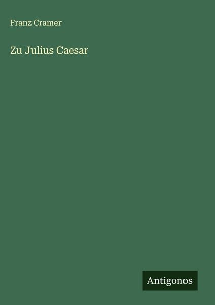 "Zu Julius Caesar" online kaufen
