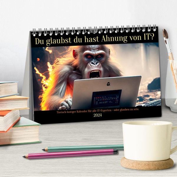 'Tierisch lustiger Kalender für alle IT-Experten - oder glauben zu sein ...