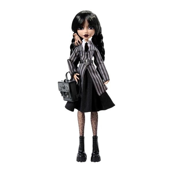 Monster High Wednesday Sammelpuppe, Wednesday Addams in Nevermore ...