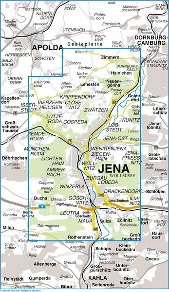 "Stadtplan Jena 1 : 20 000" online kaufen