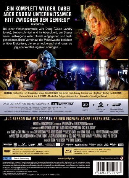 DogMan - 2-Disc Limited Collector's Edition im Mediabook - Cover A (UHD-Blu-ray + Blu-ray) von ...