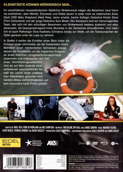 Brokenwood - Mord in Neuseeland - Staffel 5 [2 DVDs] von Murray Keane ...