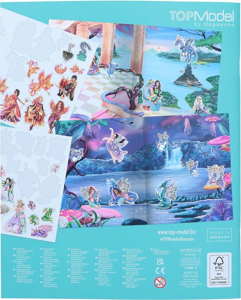 Depesche - TOPModel - Stickerworld Dragon Love - Sticker ...