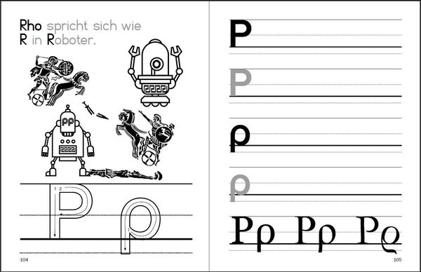 'Von Alpha bis Omega - Ein Übungsbuch mit bildhaften Merkhilfen zum ...