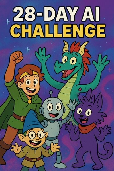 "The 28-day AI Challenge (AI adventure Guild, #1)" als eBook kaufen