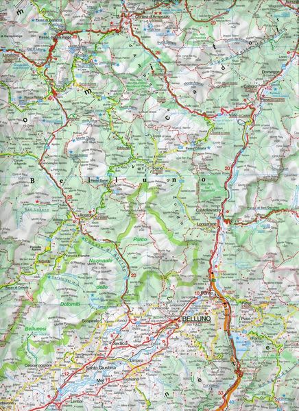 MARCO POLO Karte Italien Blatt 4 Venetien, Friaul, Gardasee 1:200 000