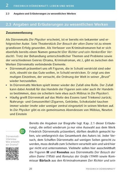 'Die Physiker von Friedrich Dürrenmatt - Textanalyse und Interpretation' - 'Nach Verlagen ...