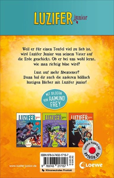 "Luzifer junior (Band 1) - Zu gut für die Hölle" online kaufen