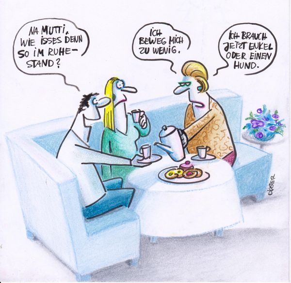 "Endlich Feierabend! - Cartoons zum Ruhestand" online kaufen