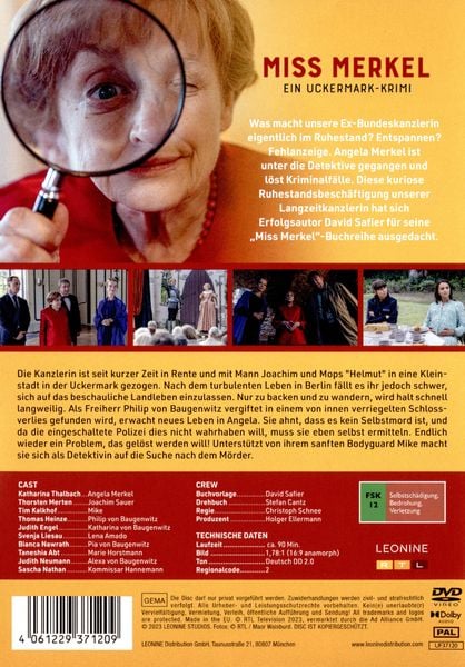 Miss Merkel - Ein Uckermark-Krimi als DVD kaufen