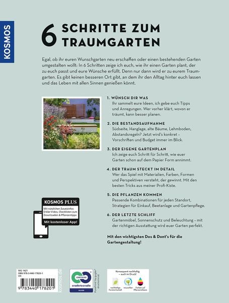 "6 Schritte zum Traumgarten" online kaufen