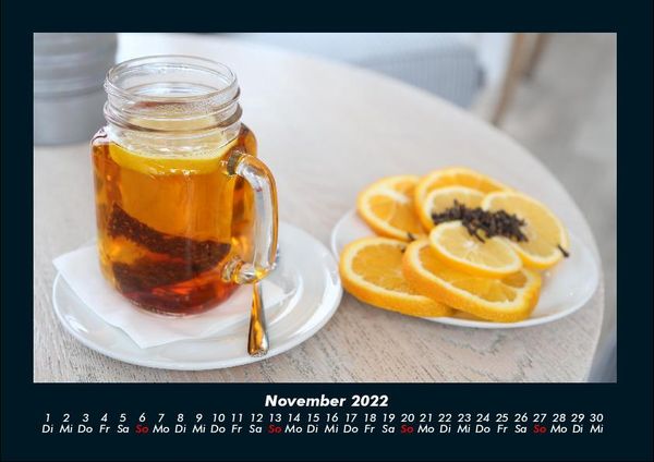 'Getränke und Genuss 2022 Fotokalender DIN A4' - 'Bücher'