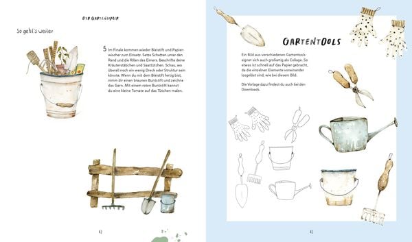 "Watercolor – Countryside" online kaufen